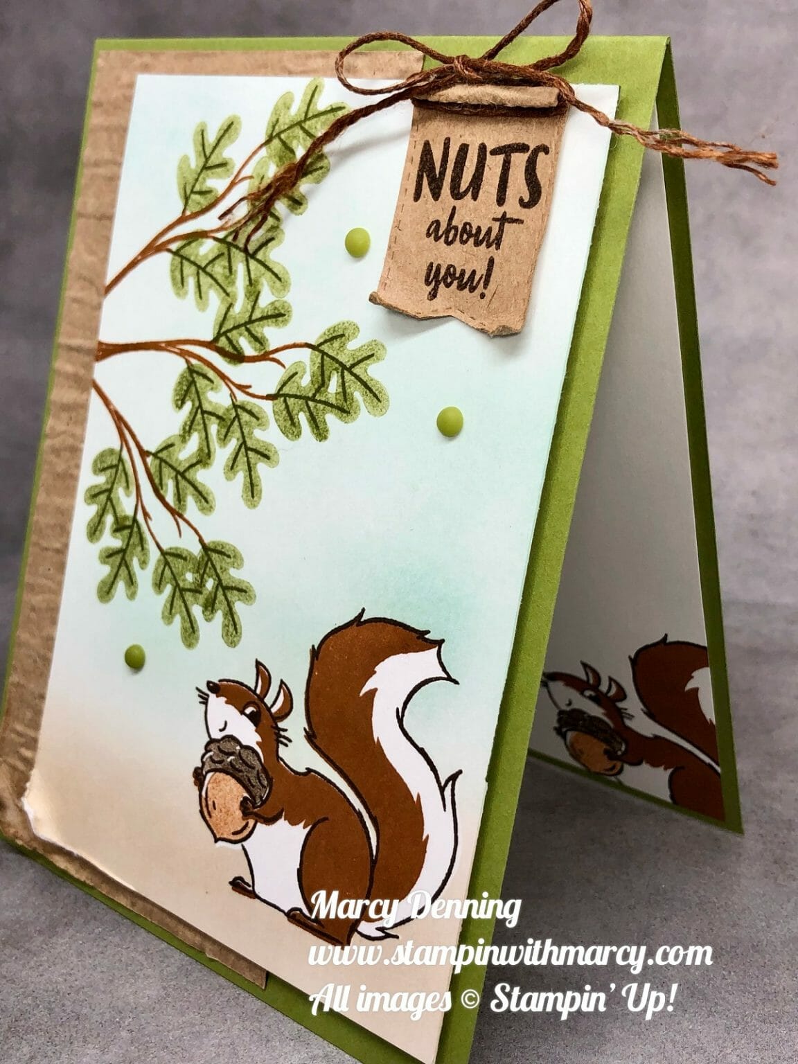 Nuts About Squirrels Stamp Set – Nuts About You Card