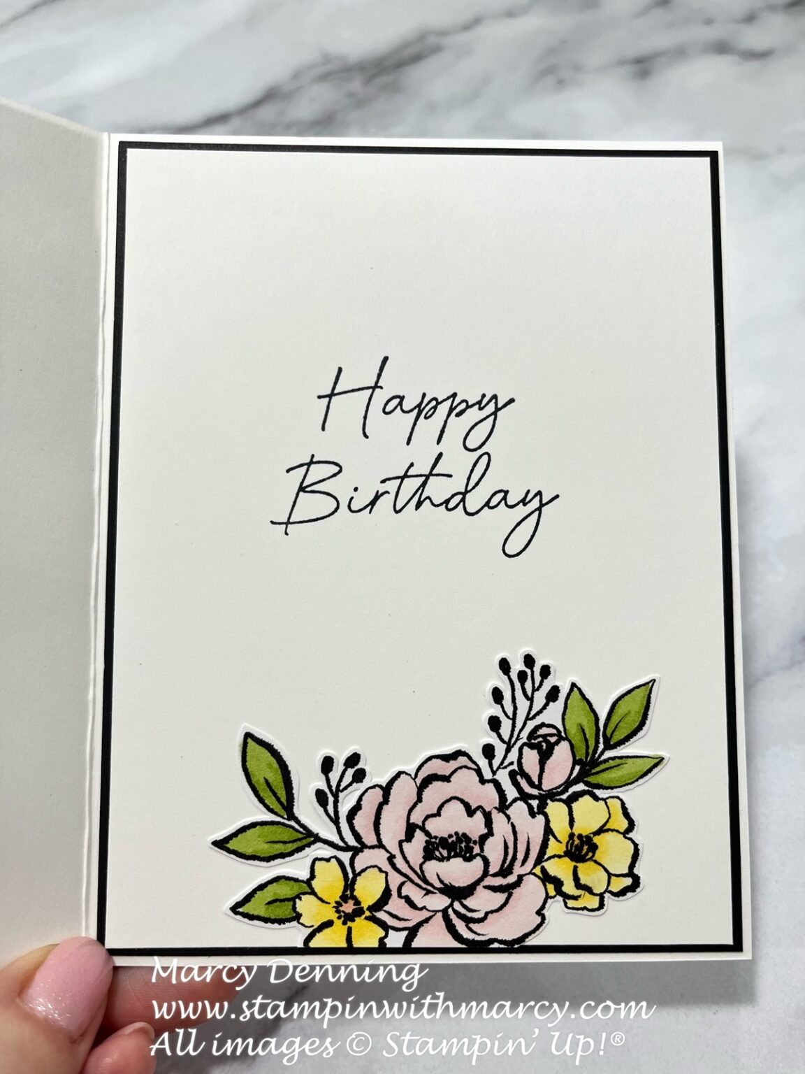 Sneak Peek Fun Fold Card