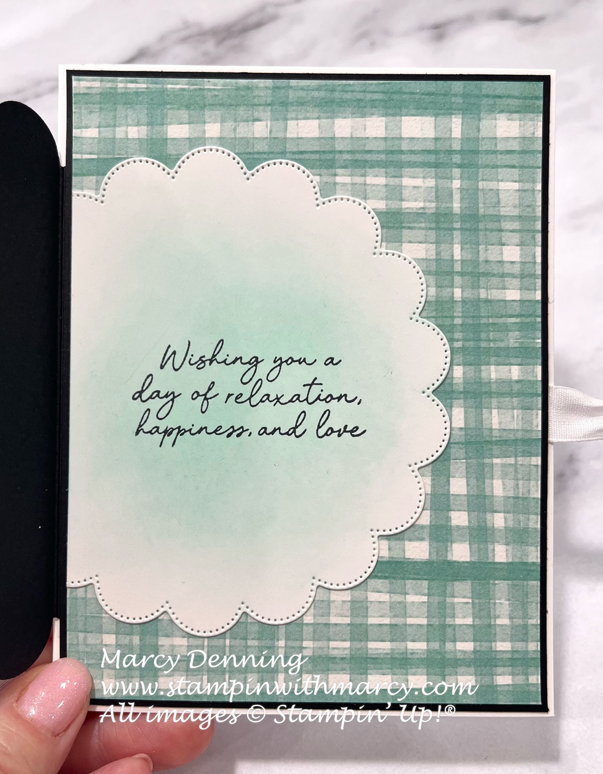 Sneak Peek Fun Fold Card